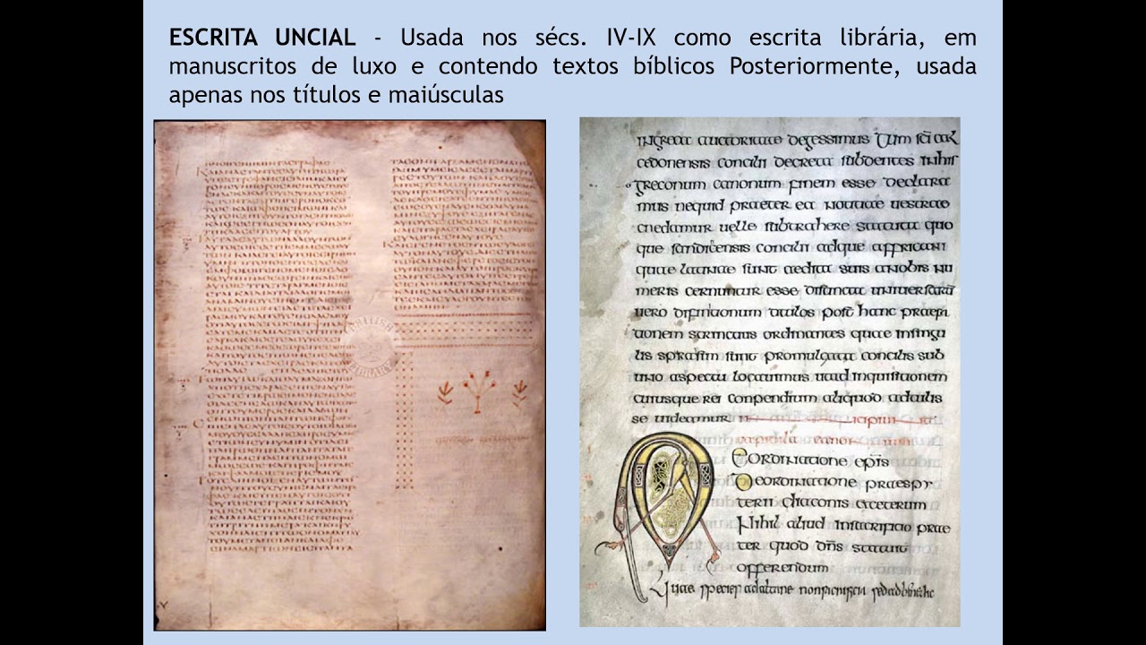 Paleografia AULA 3 com video - YouTube