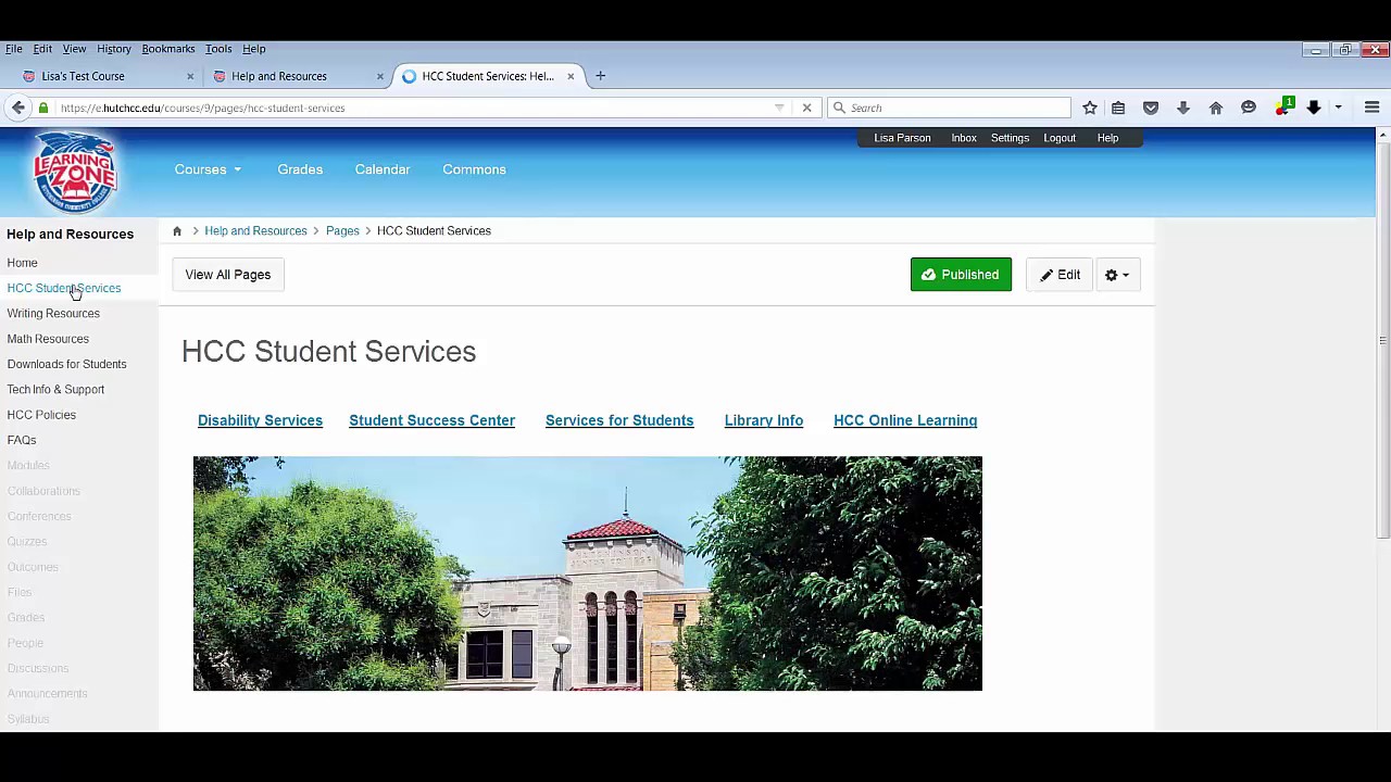 Getting Help in LearningZone (for Students) - YouTube