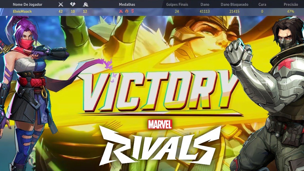 PENTAKILL EM UMA PARTIDA INSANA - MARVEL RIVALS - YouTube