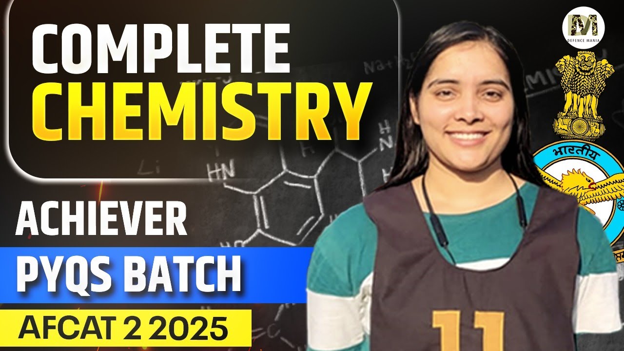 Complete Chemistry PYQs for AFCAT 2 2025 | Most Expected Chemistry ...