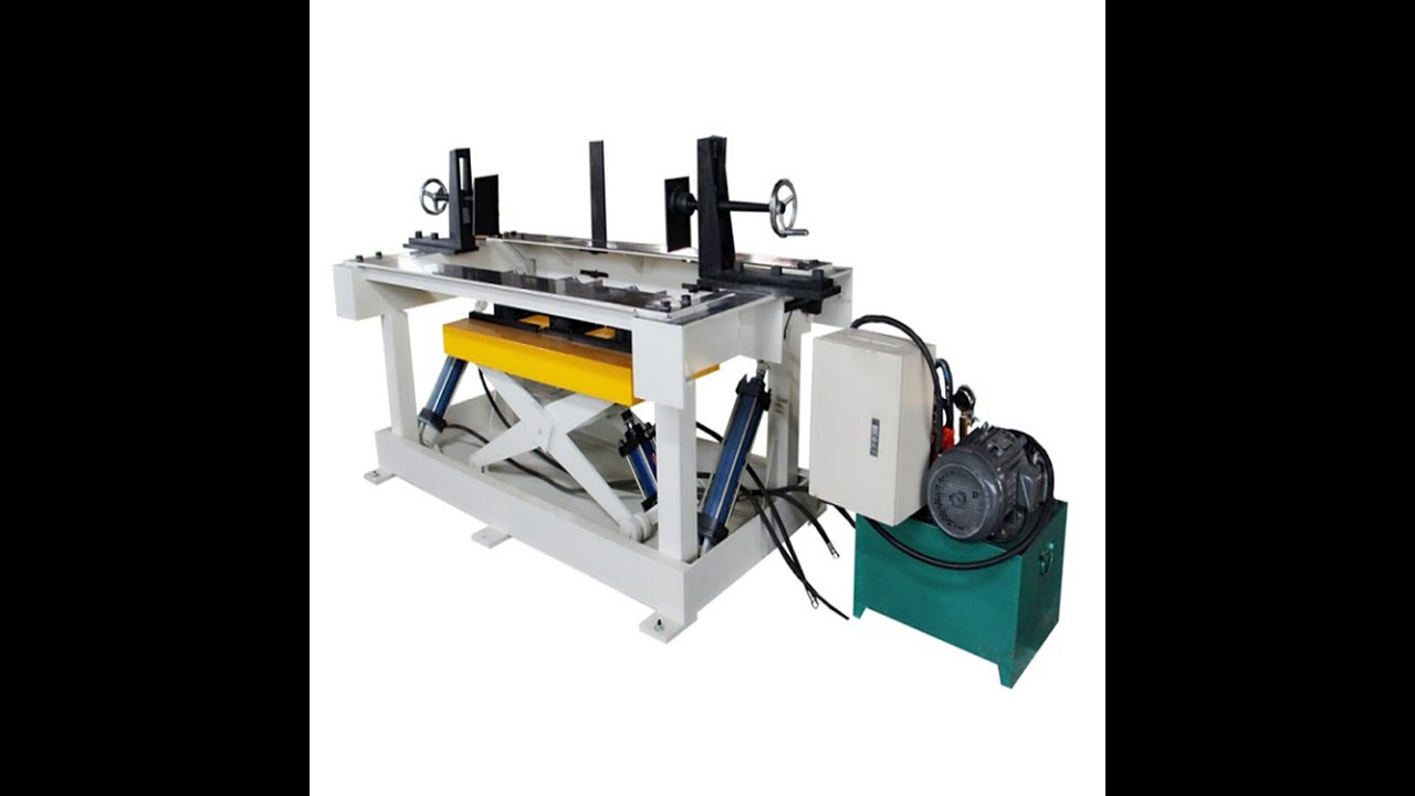 Lap core adjustable stacking table - YouTube