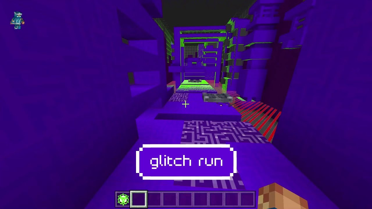 Minecraft glitch run - YouTube