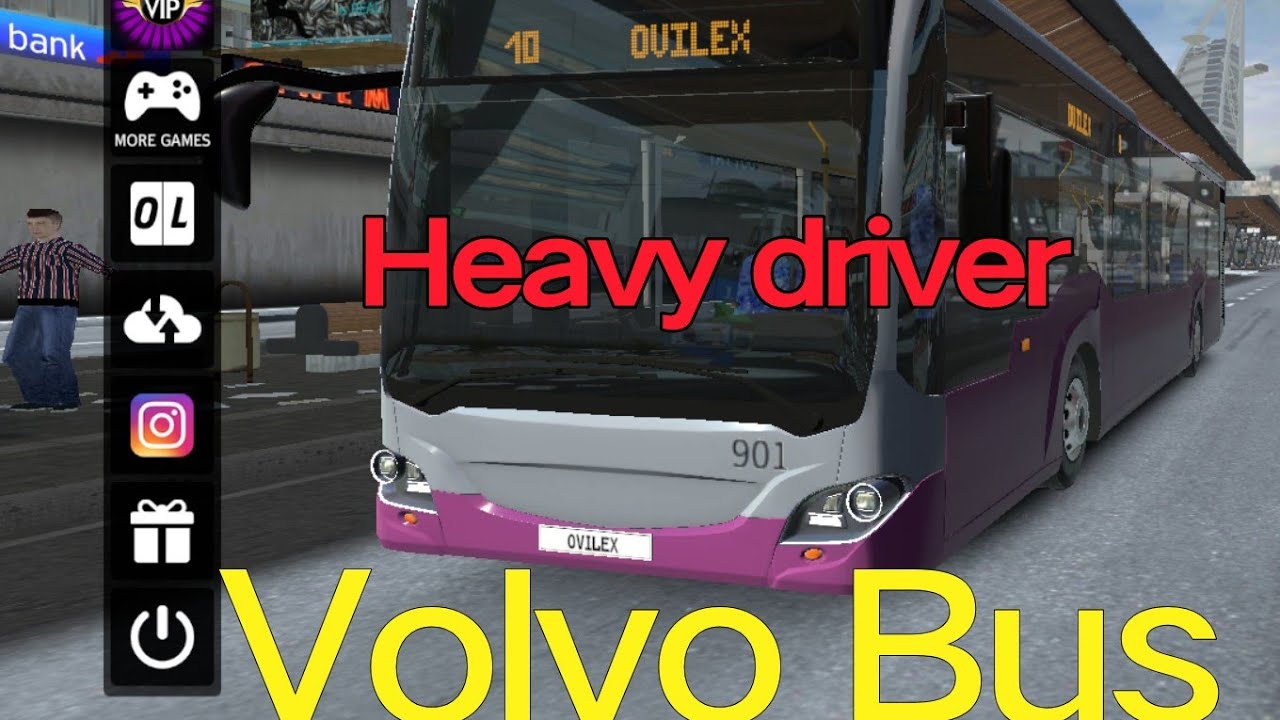 Volvo Bus _ heavy driver - Bus simulator game. - YouTube