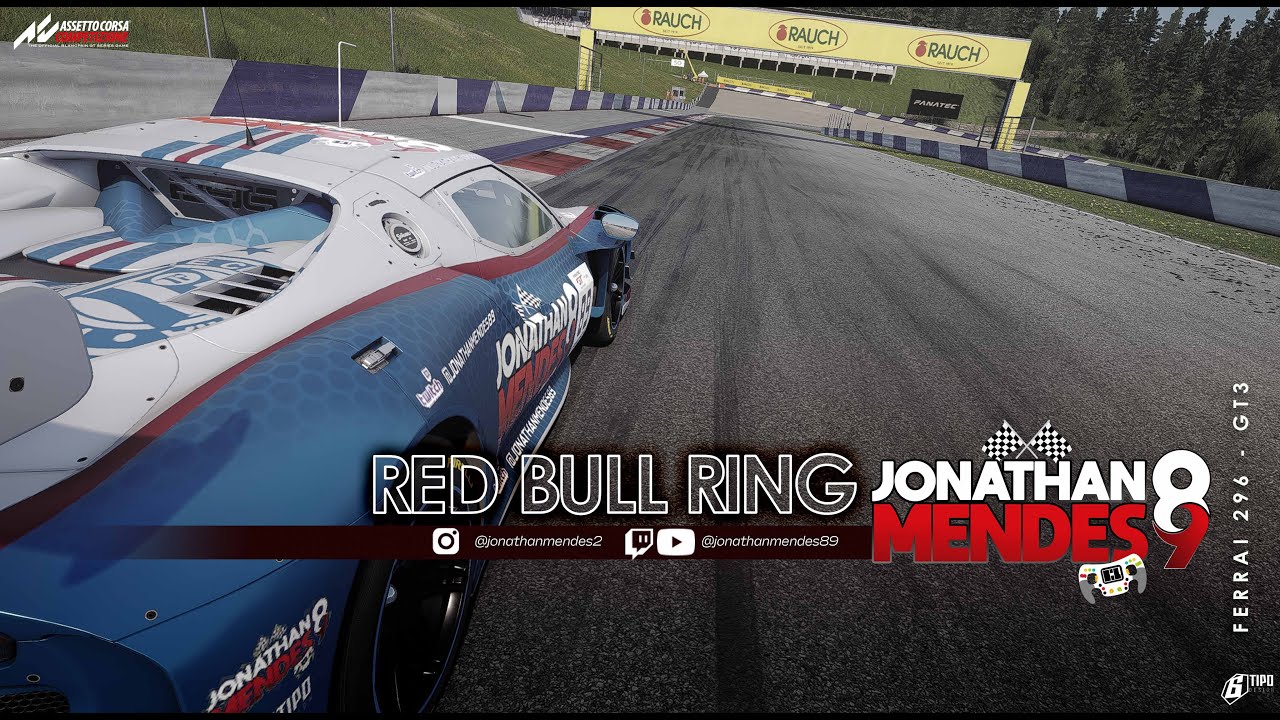 100MIN DE RED BULL RING / LIGA VETERANOS DO AV / 6º ETAPA / GT3 / PT-BR ...