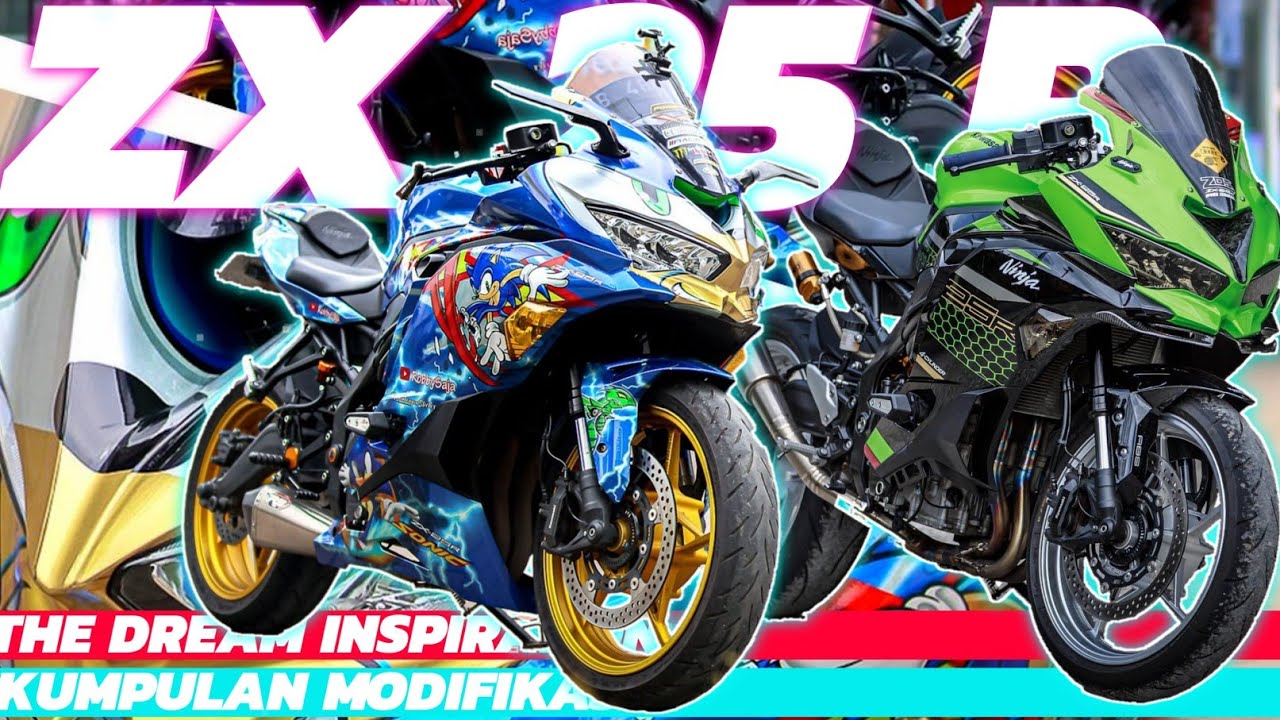 KEREN‼️KUMPULAN MODIFIKASI ZX25R || NINJA RR || NINJA ZX 10R || NINJA ...
