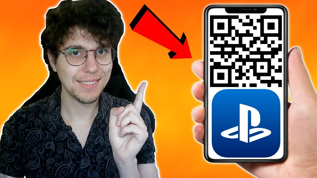 How To Scan QR Code On Playstation App - YouTube