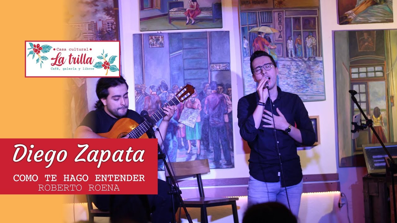 Como te hago entender (Roberto Roena) - Diego Zapata en vivo - YouTube