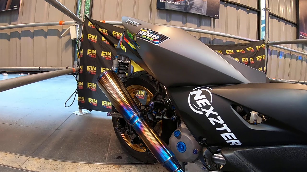 ตัวแรง Yamaha XMAX 300 ร้าน Fin Racing Bike พ่วงไนตรัส - YouTube