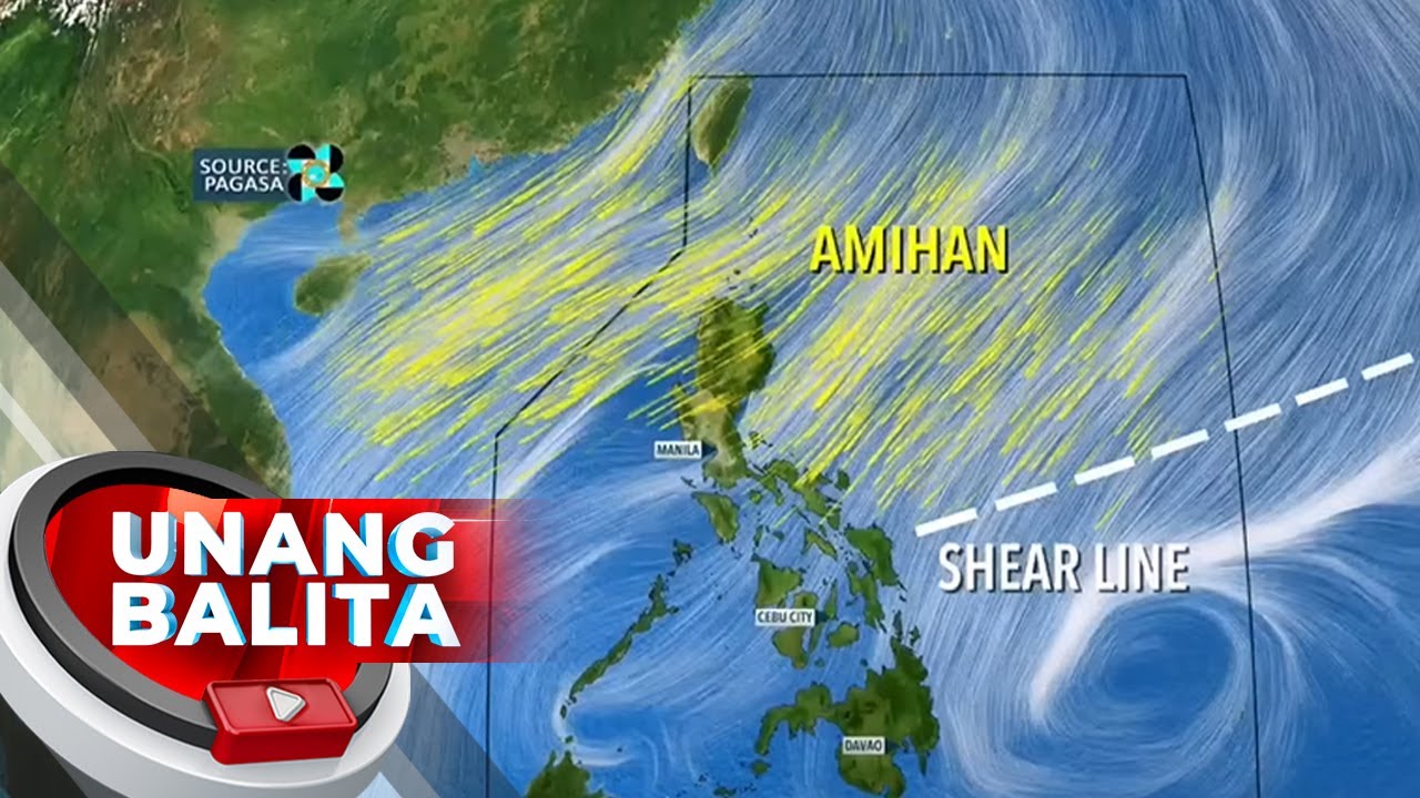 Shear line, umiiral sa Visayas at northern portion ng Mindanao tulad sa ...