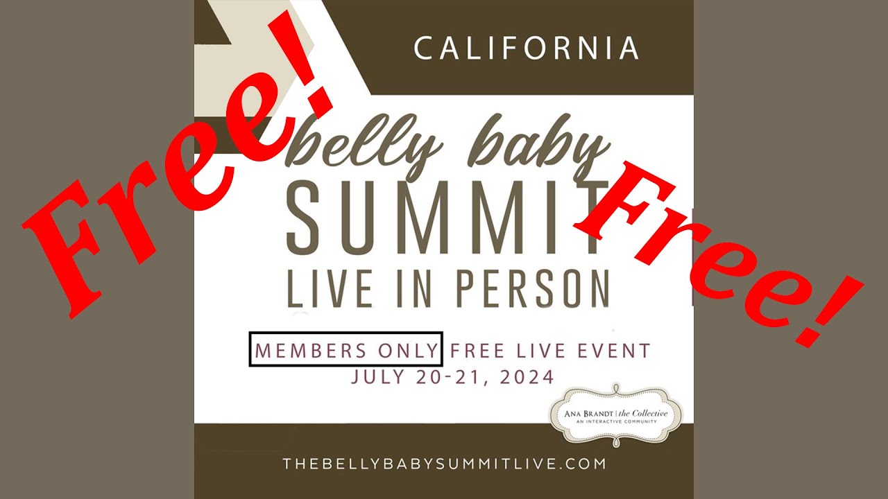 The Belly Baby Summit Live Details with Ana Brandt - YouTube