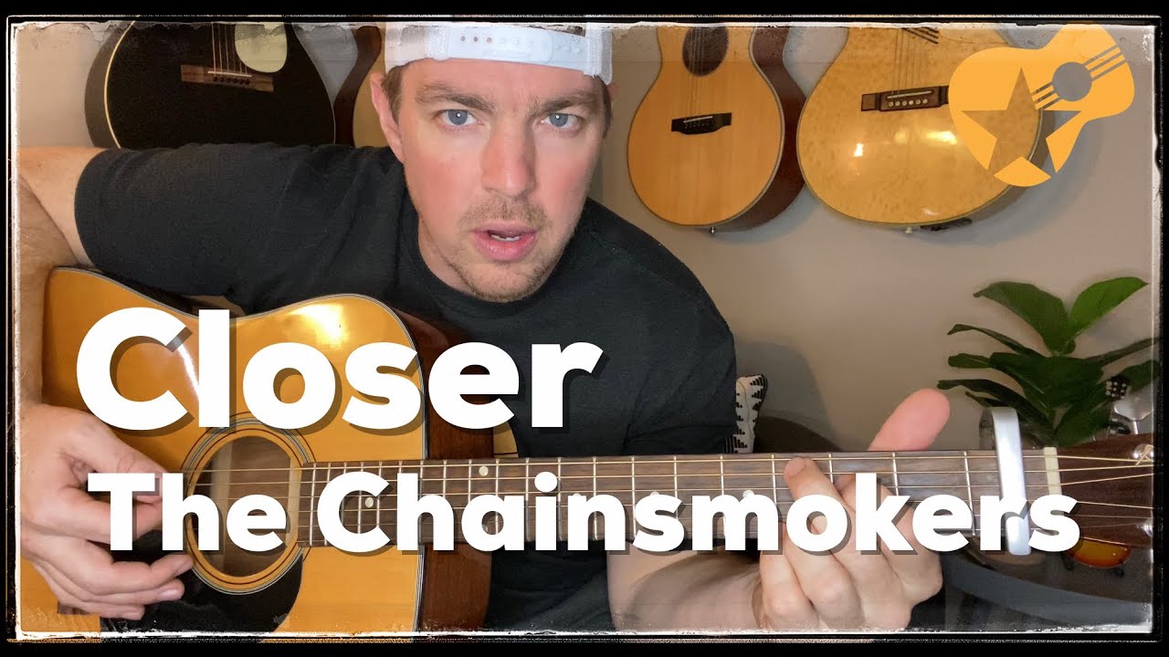Closer | The Chainsmokers Ft. Halsey | Beginner Guitar Lesson - YouTube