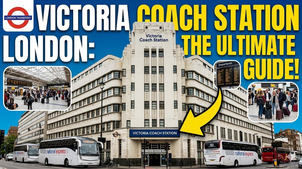 Visit of Beautiful Victoria Coach Station London - YouTube
