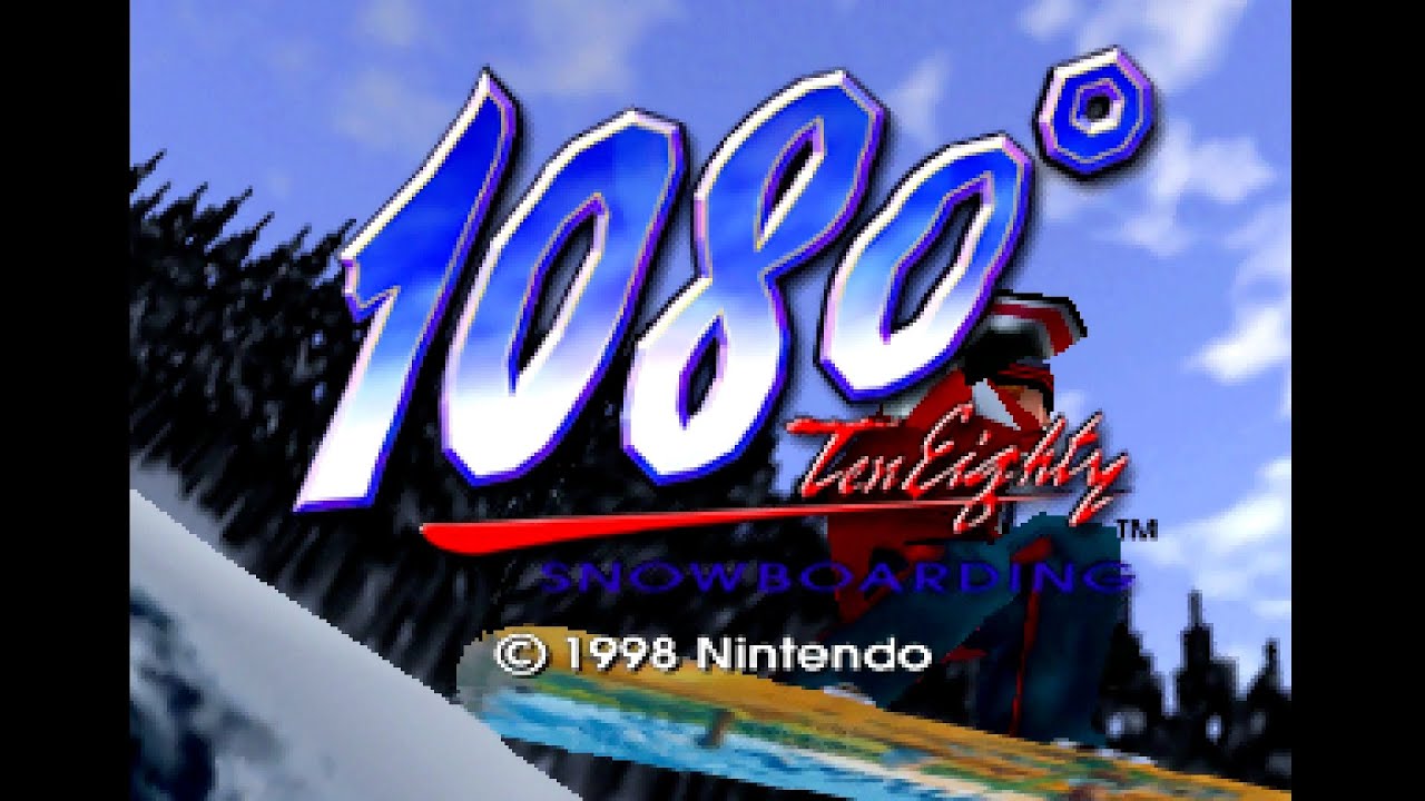 1080° Snowboarding - Nintendo 64 - 1998 [Eye Catch] - YouTube