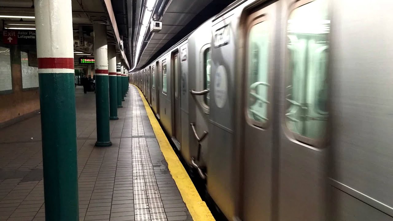 MTA Subways - Kawasaki R142A #7631 on the (6) arriving into Astor Place ...