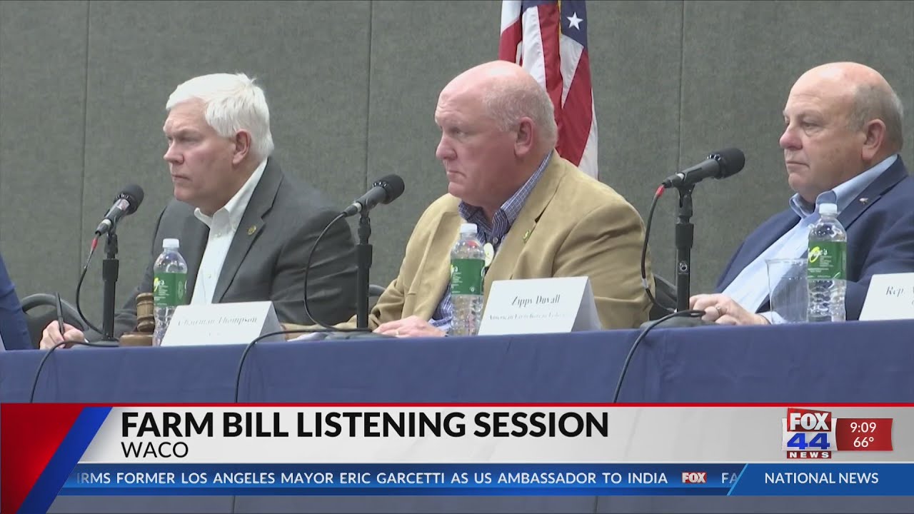 Farm Bill Listening Session - YouTube