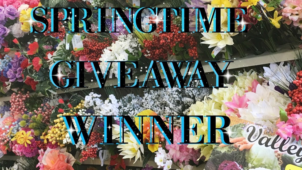💎SPRINGTIME GIVEAWAY WINNER💎 - YouTube
