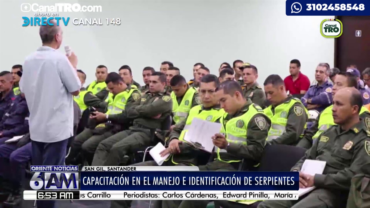 Capacitación en el manejo e identificación de serpientes - YouTube