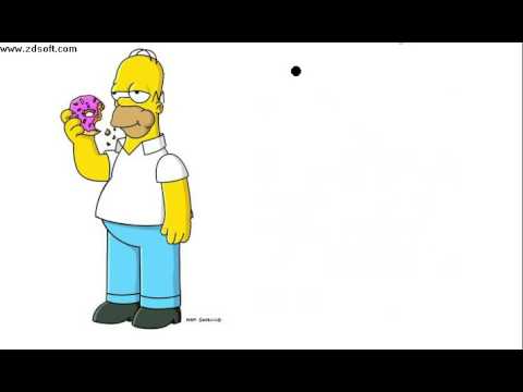 homero en paint - YouTube