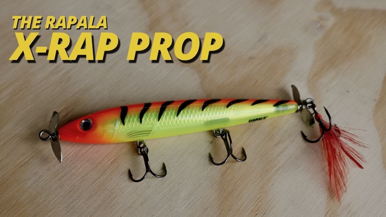 Rapala X-Rap Prop Tackle Breakdown - YouTube