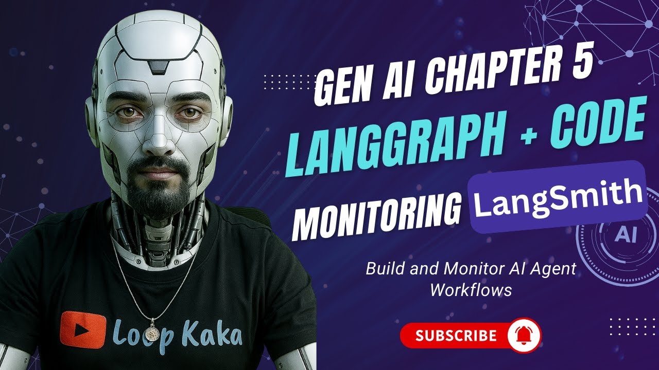 LangGraph + LangSmith Tutorial With Code 🚀 | Build Workflows + Monitor AI Agents | Chapter 5 ...