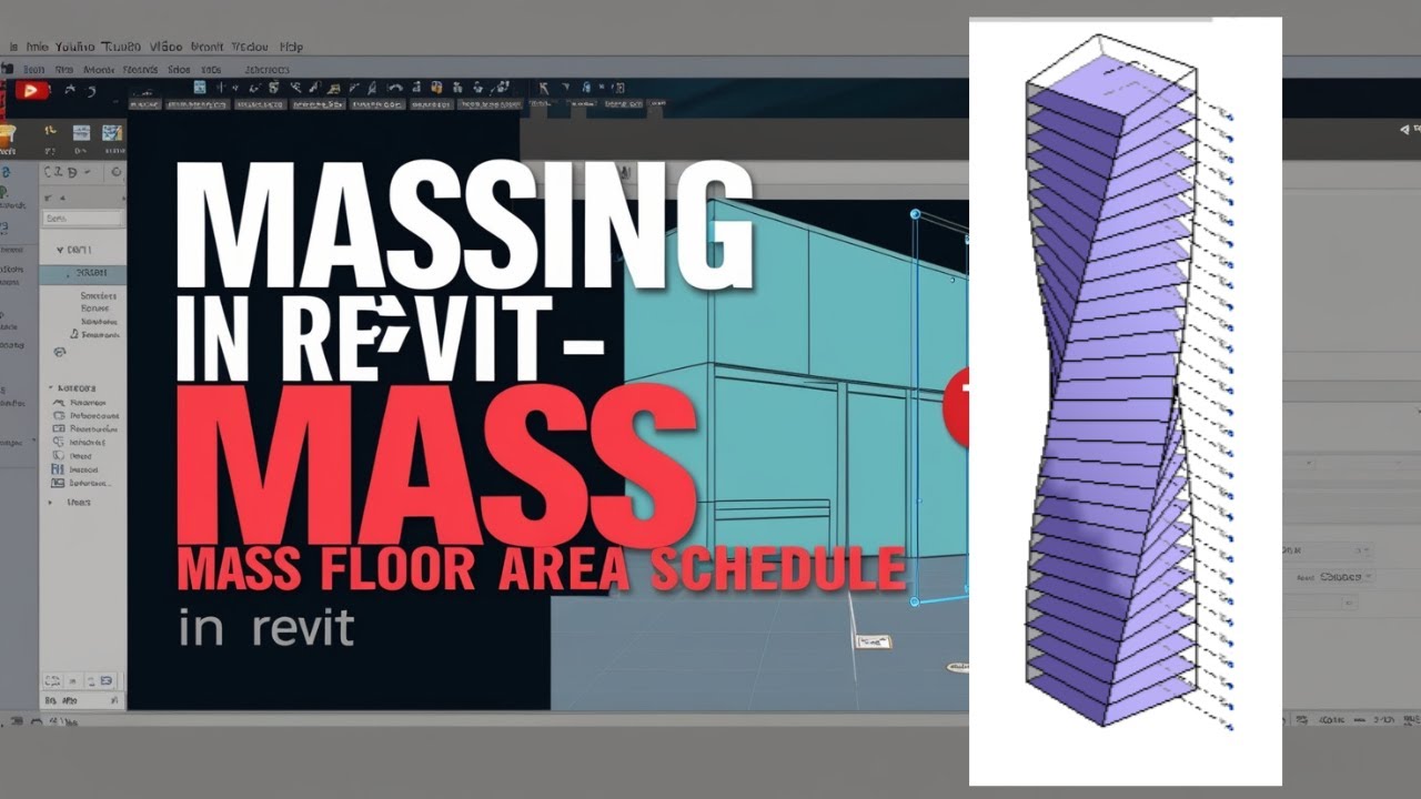 MASSING IN REVIT,And Floor Area Schedules Guide to Highrise Building ...