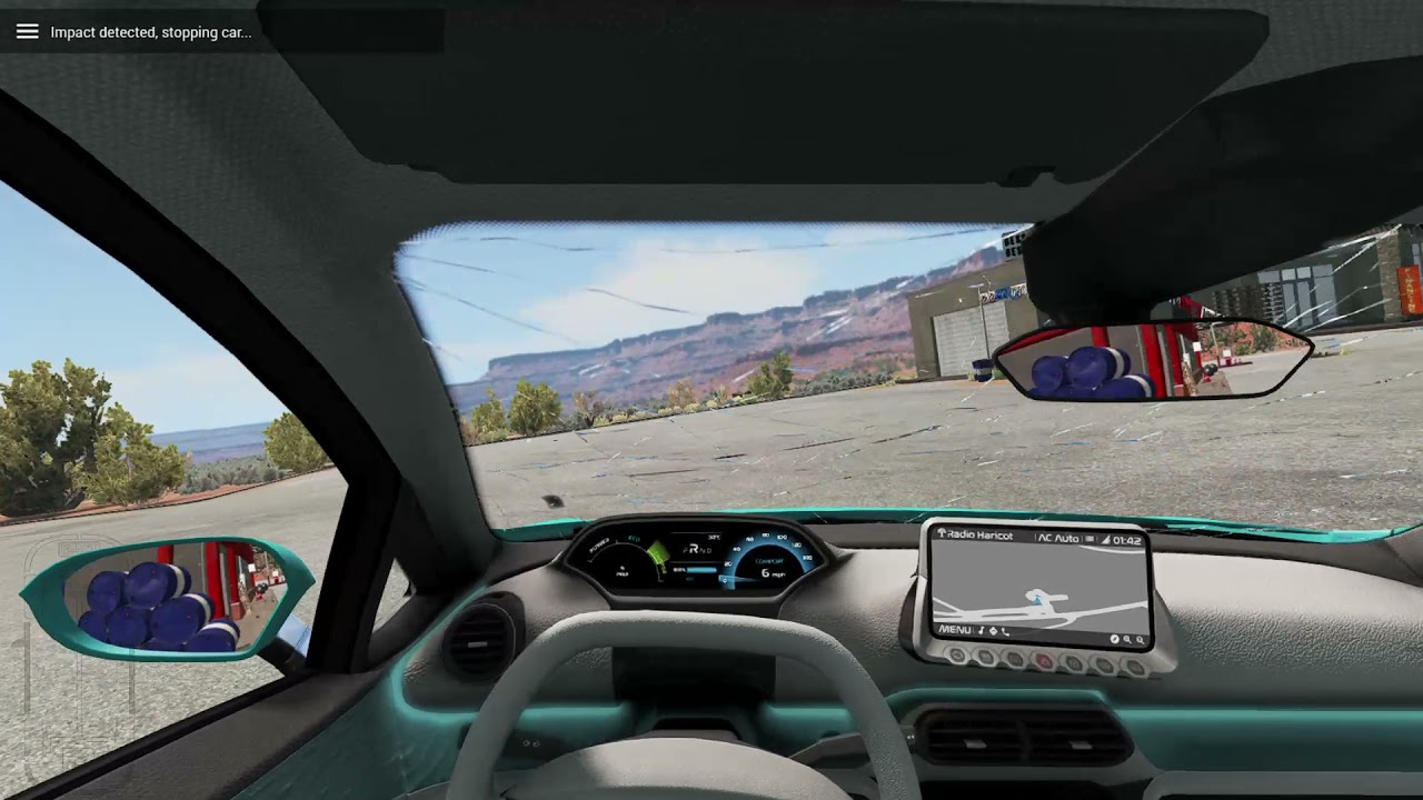 BeamNG car mirrors... - YouTube