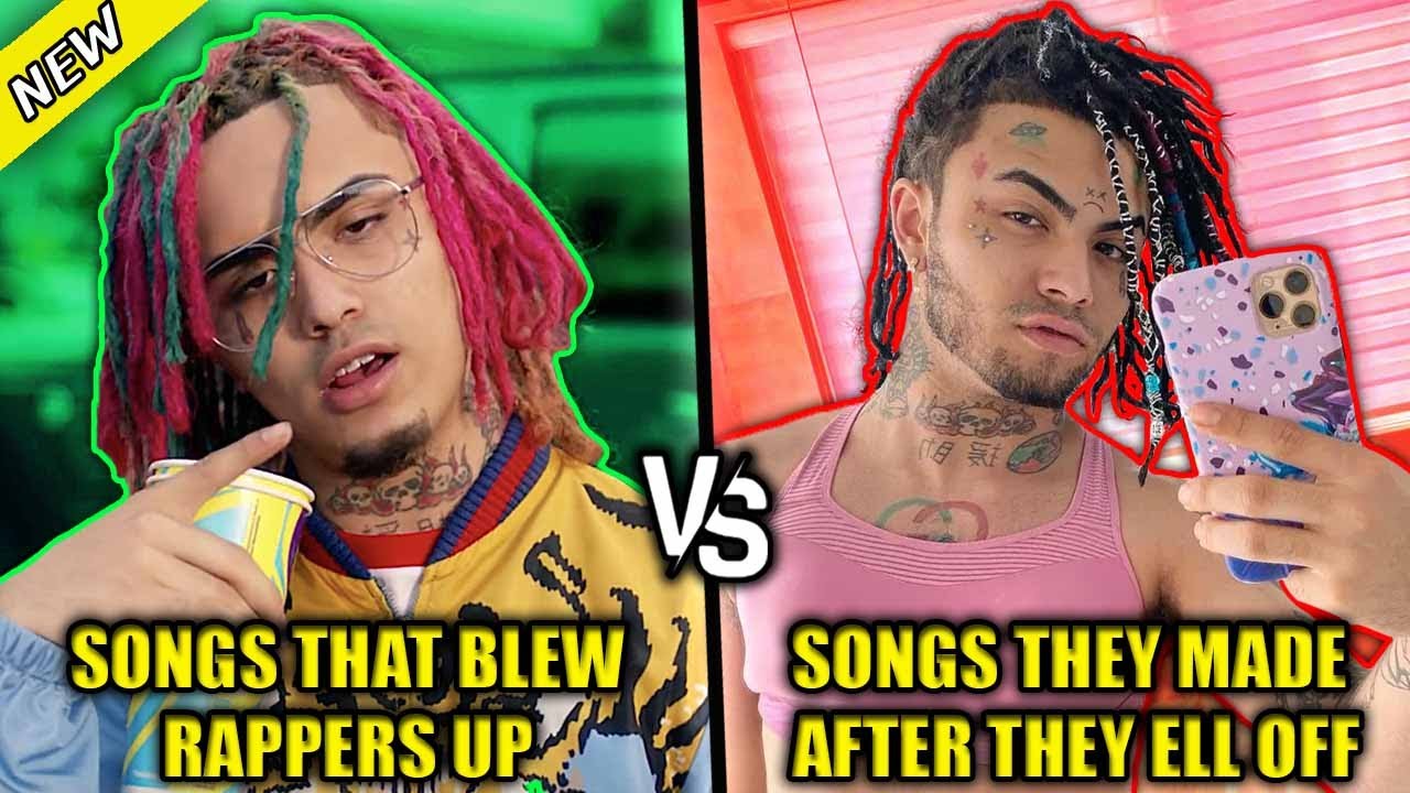 SONGS THAT BLEW RAPPERS UP VS SONGS THEY MADE AFTER THEY FELL OFF - YouTube