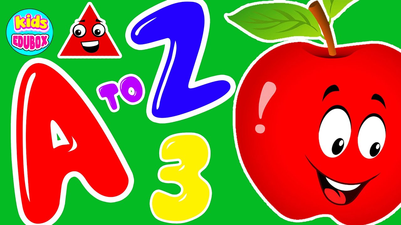 ABC & 123 Learning Videos For Preschool | ABC And One Two Three | ABC ...
