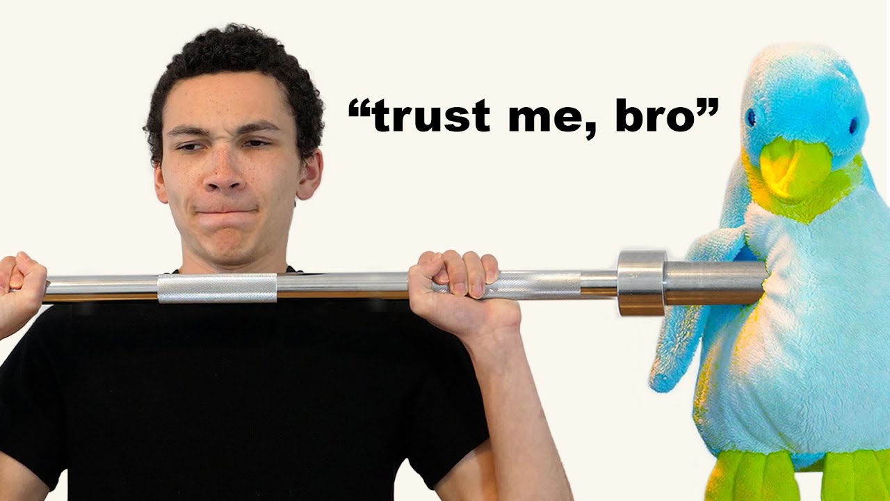 "Just hit the gym, bro." - YouTube