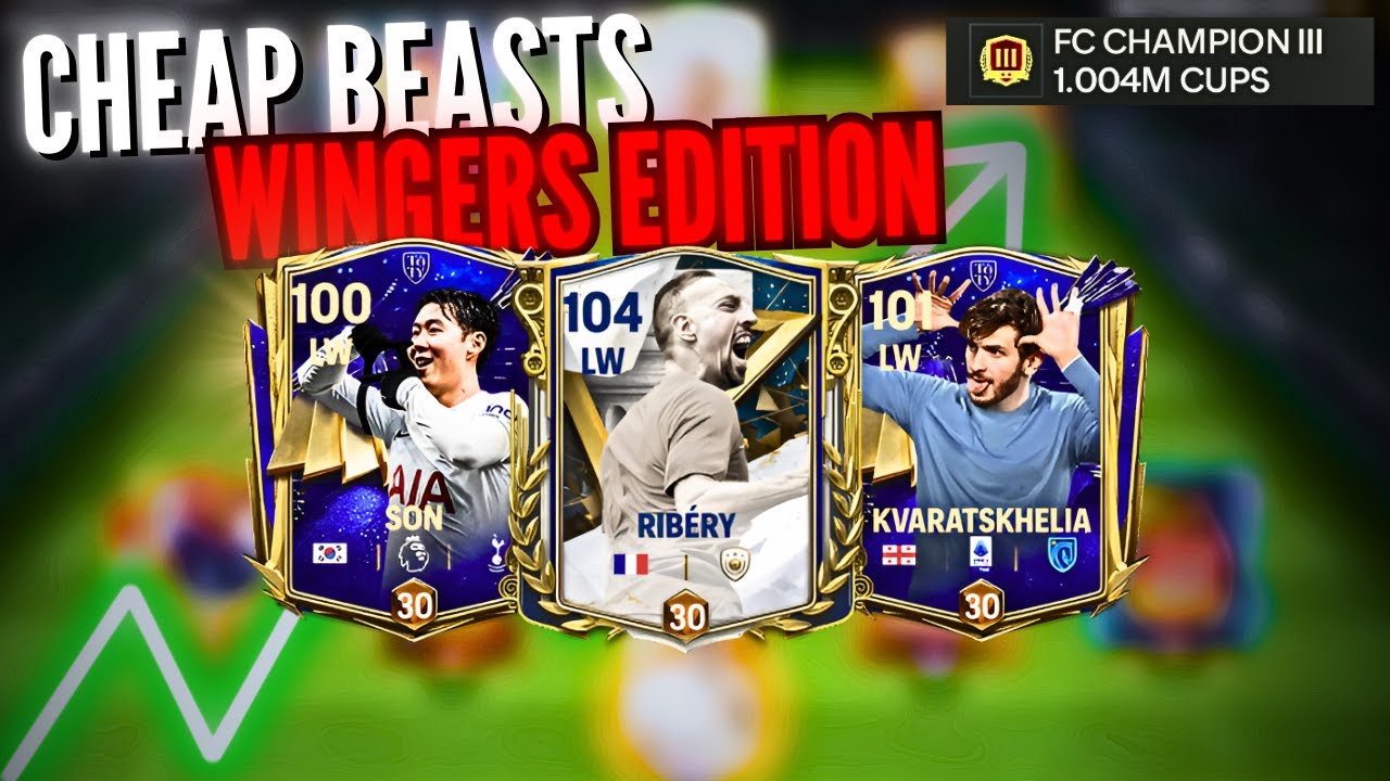 Best Cheap Beast WINGERS in Fc Mobile - YouTube