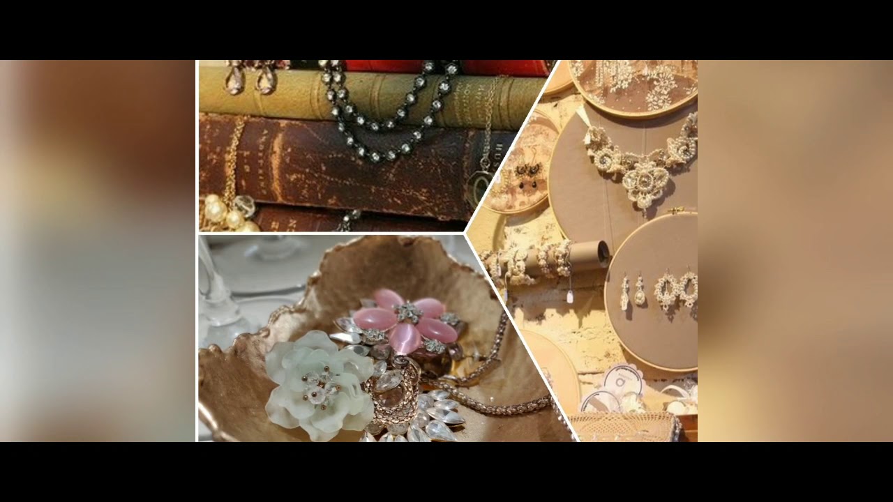 Jewellery and gems as home Decor DIY can make your space luxurious ...