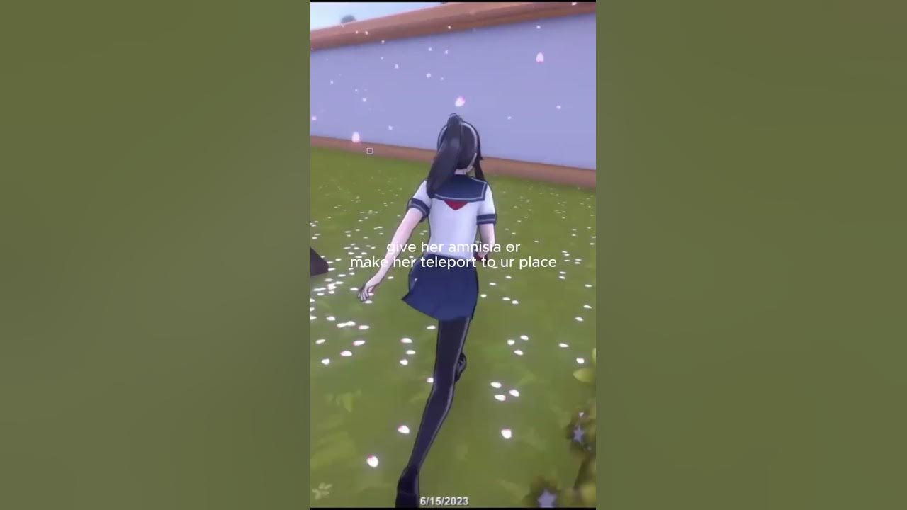 How to push osana off the school rooftop (yandere!!) - YouTube