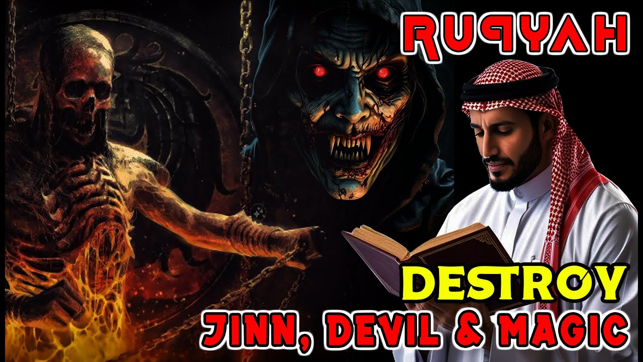 Self-Ruqyah || Burn and Expel Evil Jinn and Devils in Your Body Causing ...