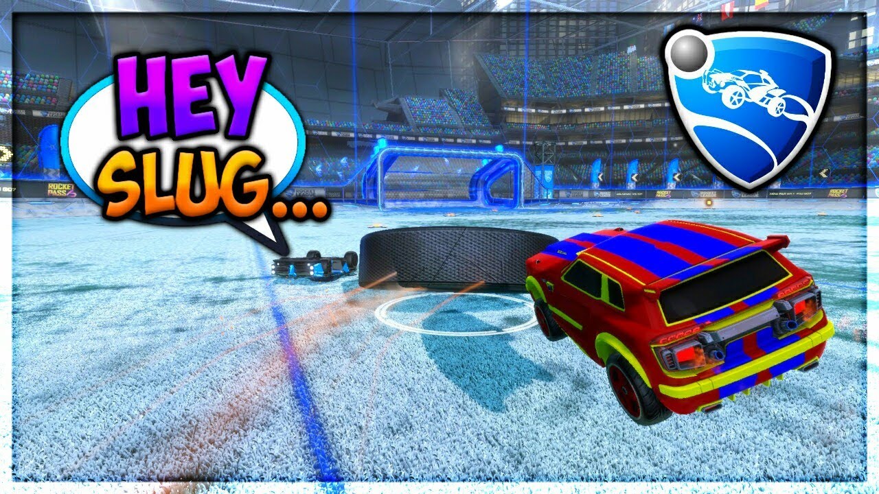 ROCKET LEAGUE :SNOW DAY (ICE HOCKEY MODE )PLAYING Snow Day with TRUG ...