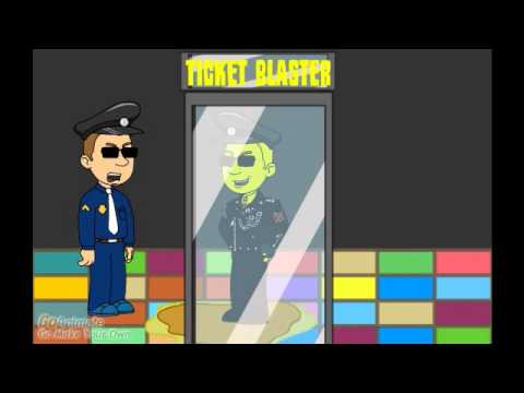 Bad Cop Poops In The Ticket Blaster - YouTube