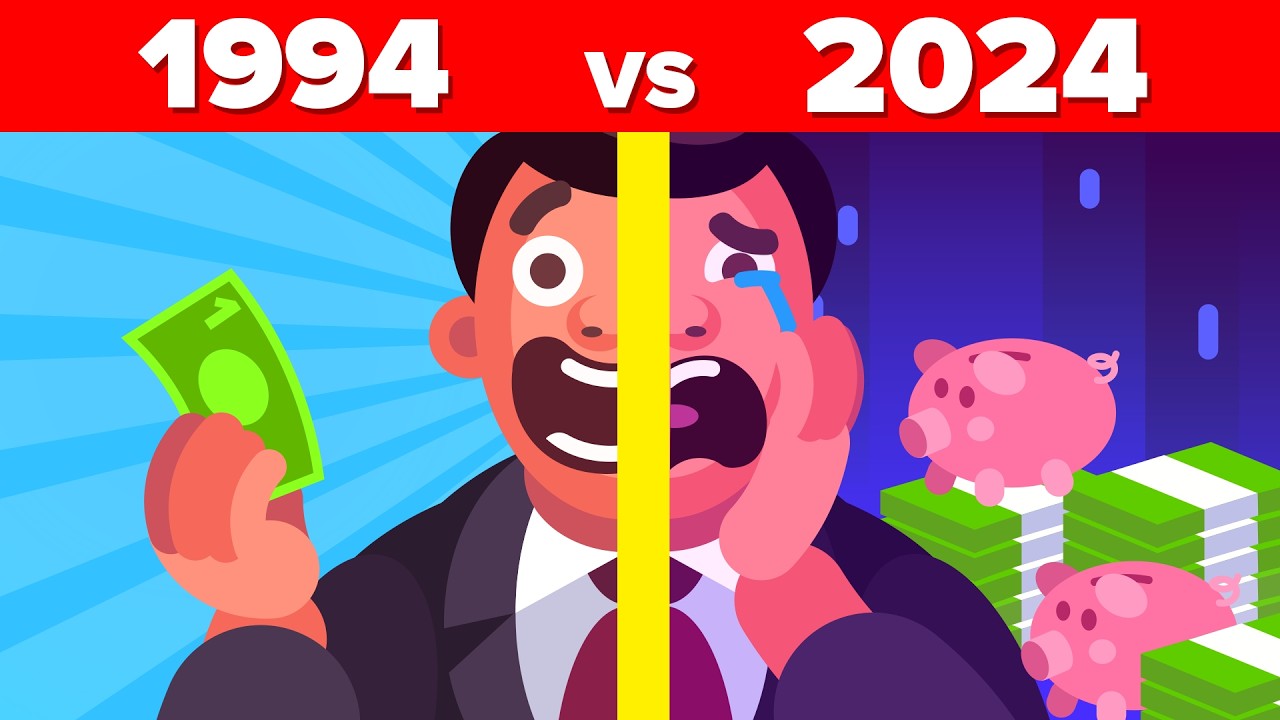 How Much Things Cost in 1994 vs 2024 in 3 Minutes - YouTube