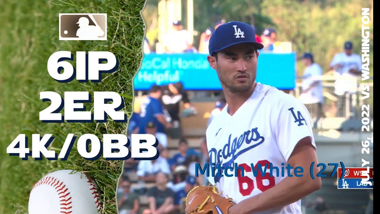 Mitch White | July 26, 2022 | MLB highlights - YouTube
