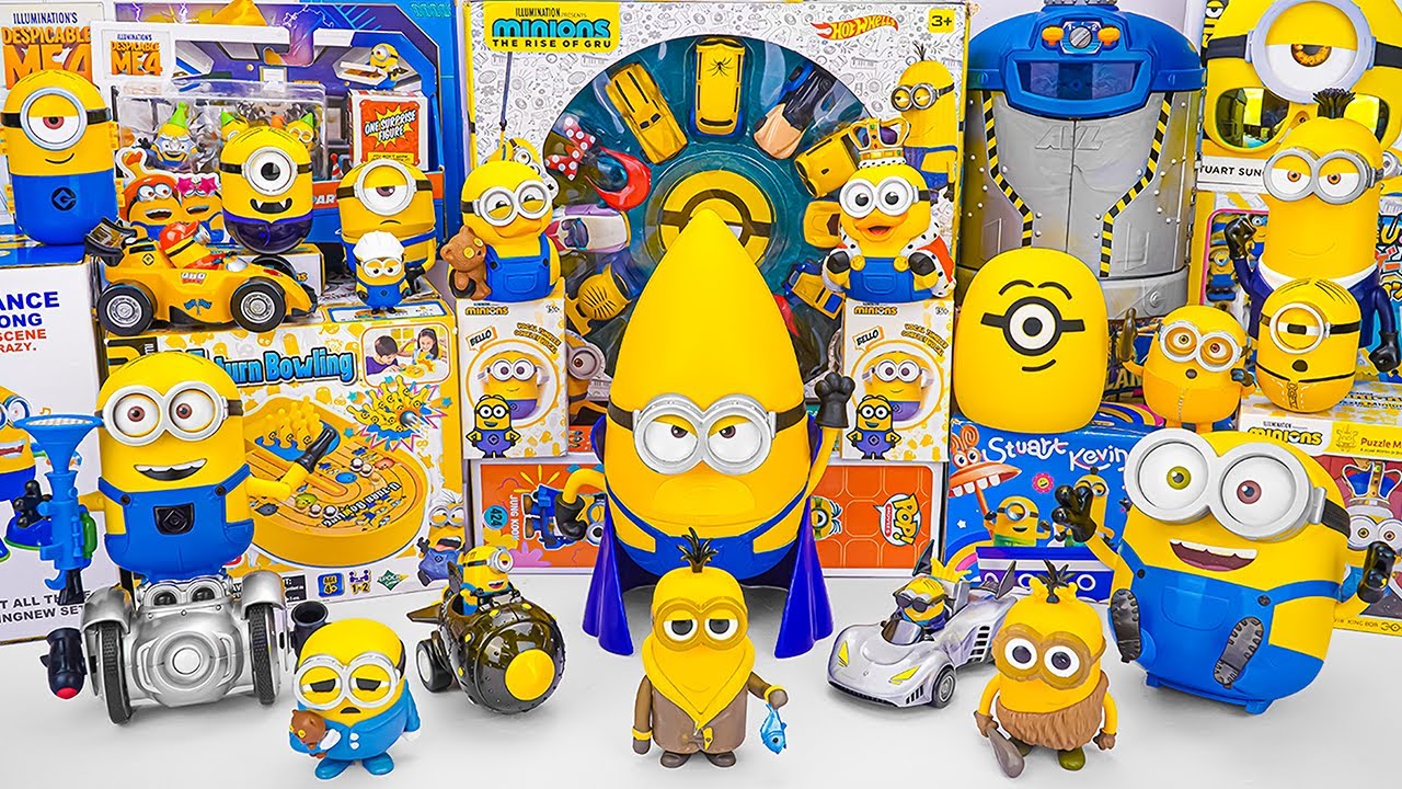 Despicable Me 4 Toy Unboxing ASMR 🍌 Despicable Me 4 Minions AVL Blast ...