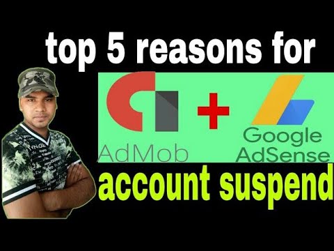 top 5 reasons for admub+ AdSense account suspend_by Raza Technical Hindi - YouTube