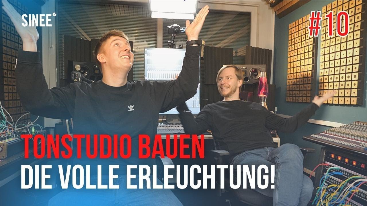 Tonstudio bauen 10 - Endlich fertig! Studio Beleuchtung, Kamera und ...