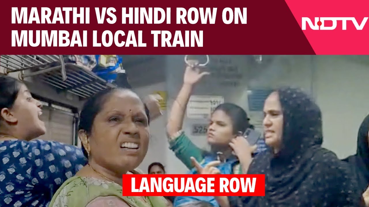 Marathi Language | "Speak In Marathi": Fight Over Seat In Mumbai Local ...