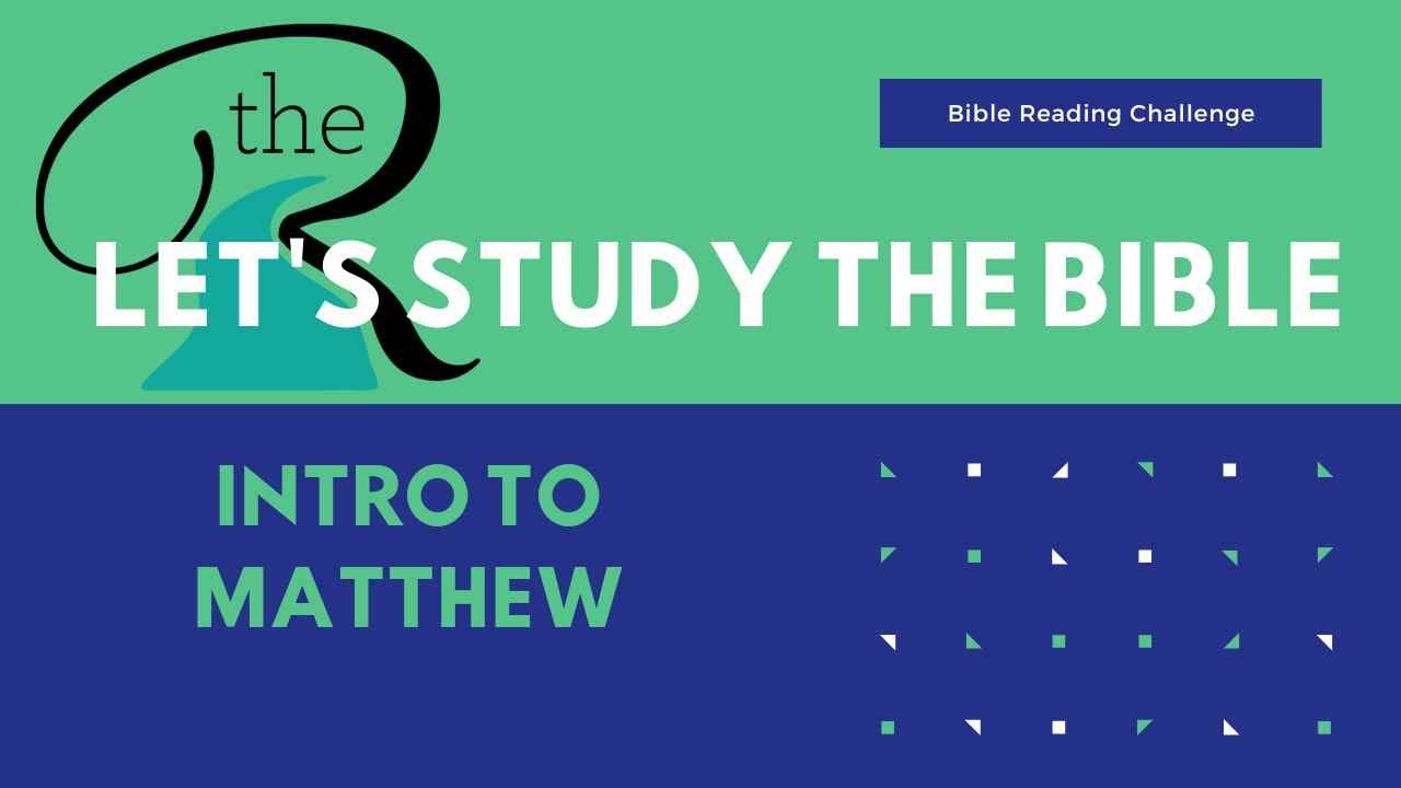 Introduction to the Gospel of Matthew - YouTube