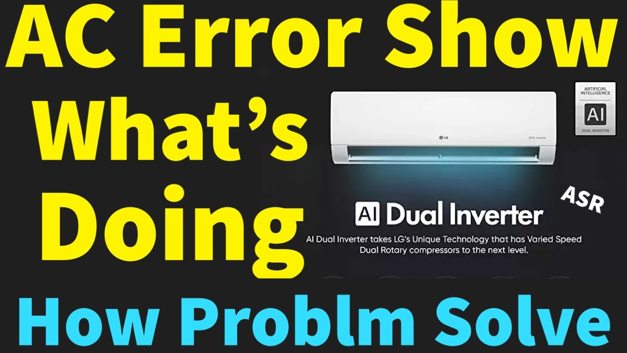 ac error show how test what is problem how faults checking ac error ...