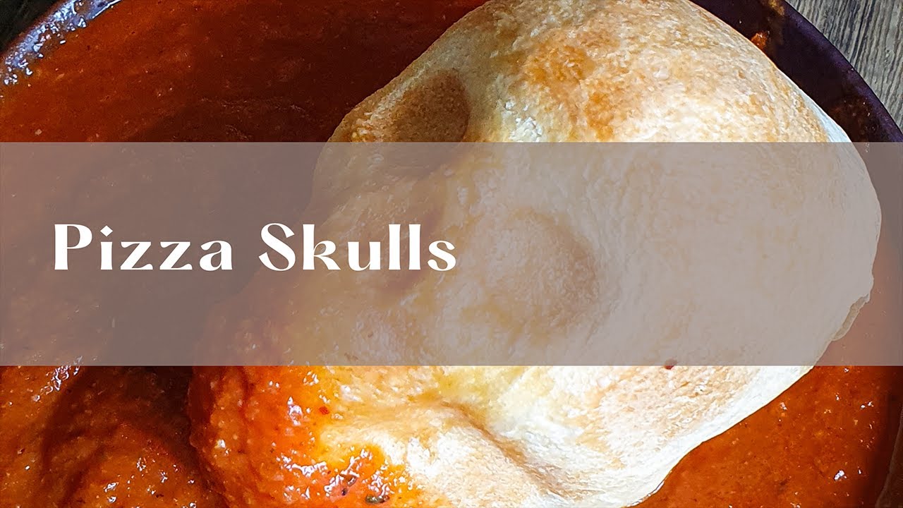 Spooky Halloween Pizza Skulls: A Deliciously Creepy Delight - YouTube