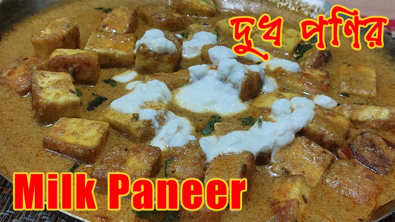 MILK PANEER | DUDH PANEER | MILK PANEER RECIPE | দুধ পনির রেসিপি ...