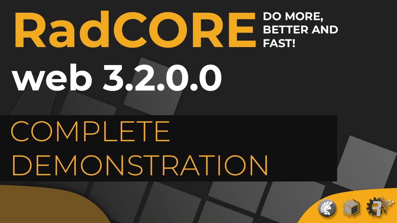 RADCORE WEB - COMPLETE DEMO - English - YouTube