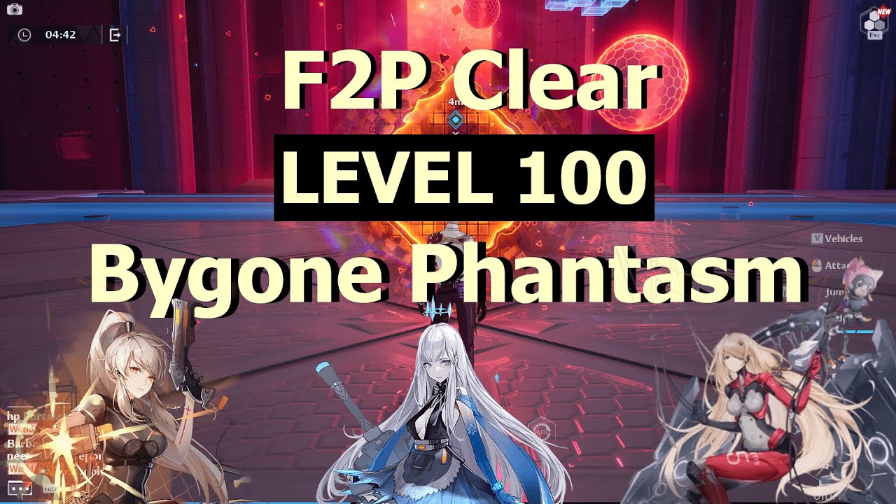 [Tower of Fantasy] Level 100 Bygone Phantasm F2P Clear (C0 Nemesis, C2 ...