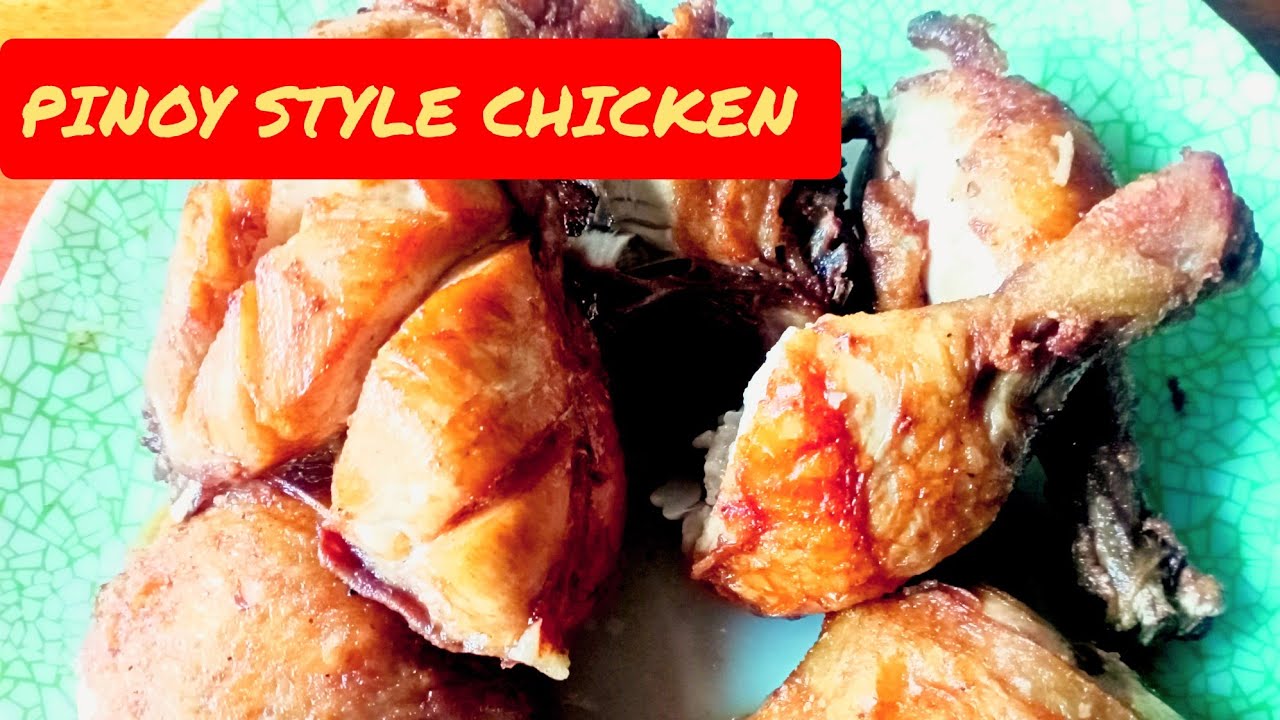 How to cook Filipino Style fried chicken / Easy cooking recipes - YouTube