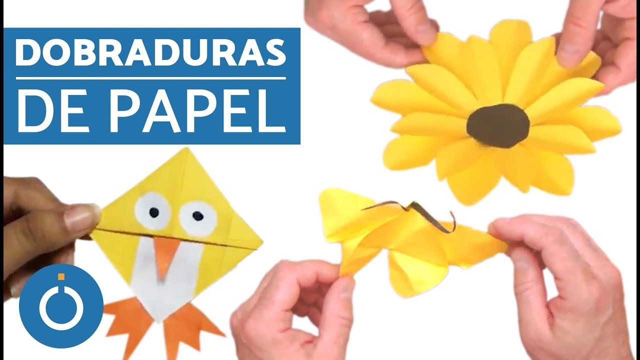 3 dobraduras de papel fáceis e legais em 6 minutos! - YouTube