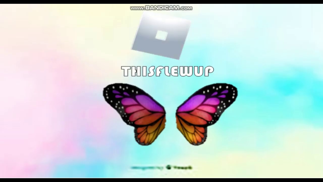 Roblox Codes #3 - THISFLEWUP - Colorful Butterfly Wings - YouTube